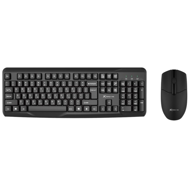 XTRIKE-ME OFFICE MK-308 ΑΣΥΡΜΑΤΟ ΣΕΤ ΠΛΗΚΤΡΟΛΟΓΙΟ/ΠΟΝΤΙΚΙ, GR ...